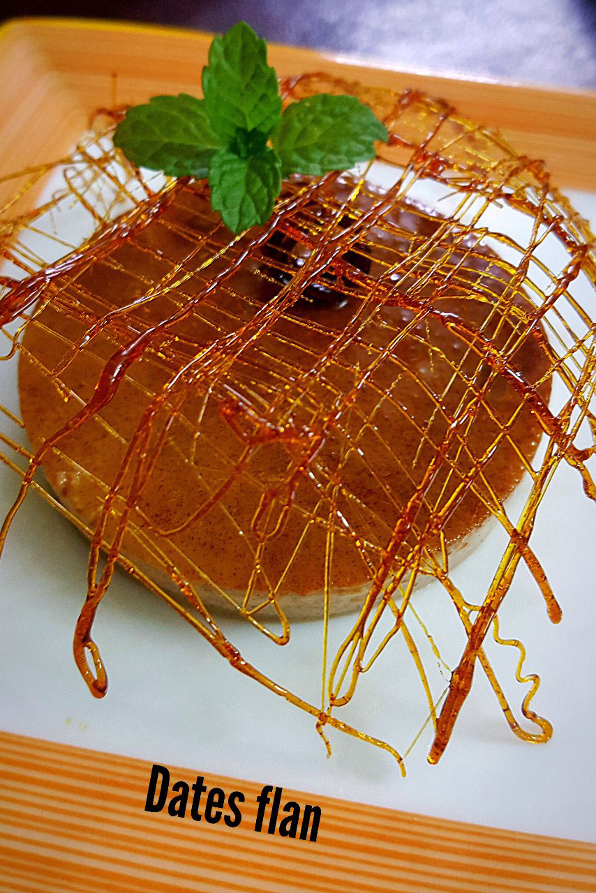 Fusion Dates Flan | Hunger Soul